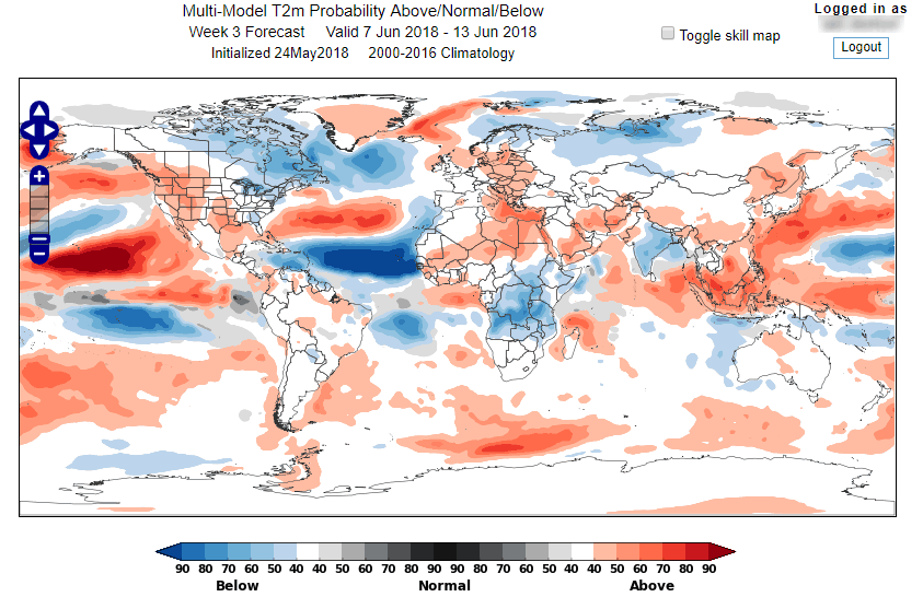 What is a probabilistic climate forecast?