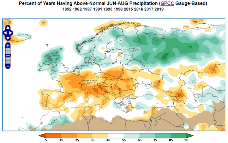 What is the Scandinavian Pattern Climate Index?